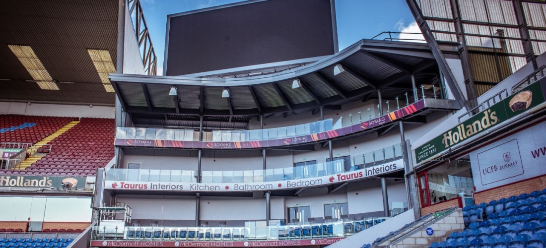 Burnley Football Club - new DDA seating stand - Barnfield Construction ...
